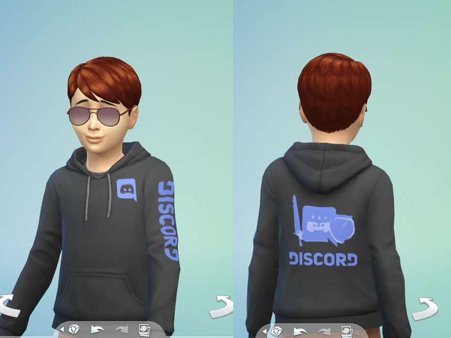 The Sims Resource | Discord Hoodie Child v1