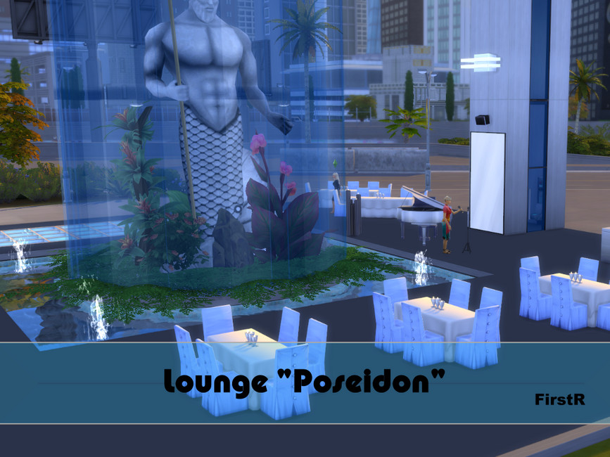 The Sims Resource - Lounge Poseidon