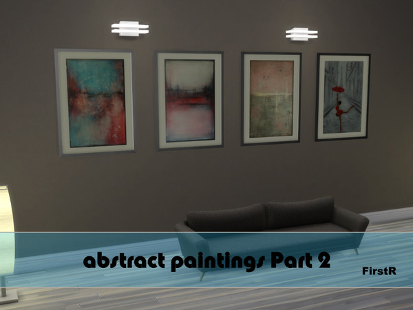 The Sims Resource | Abstract Paintings Part 2