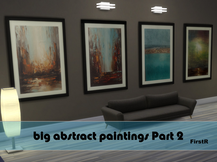 The Sims Resource | Abstract paintings