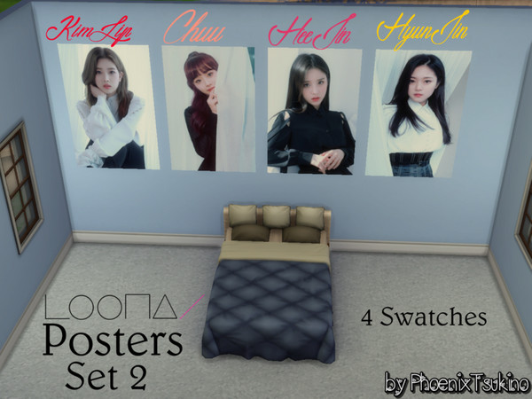 The Sims Resource - Loona XX Large Posters (Set 2)