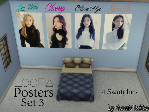 The Sims Resource | Loona XX Large Posters (Set 3)