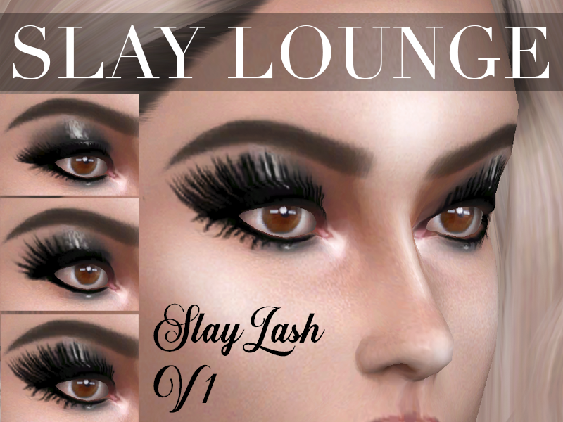 The Sims Resource | Luxury Eyeliner Slaylash lashes V1