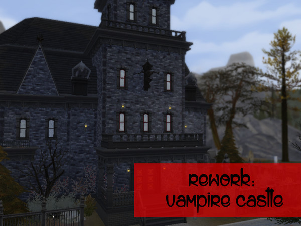 The Sims Resource | Vampire Castle (Forgotten Hollow Rework)