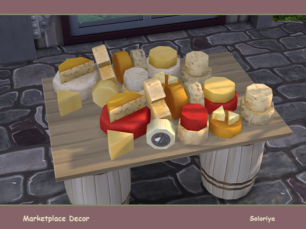 The Sims Resource | Marketplace Decor. Cheese, v1