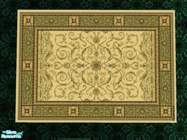 The Sims Resource | Victorian Formal Drawing Room - Rug