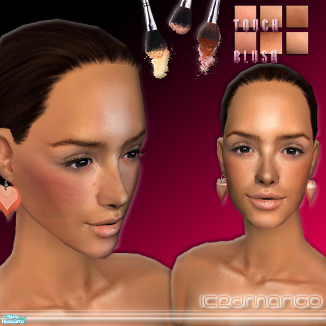 The Sims Resource - Touch Blush Set
