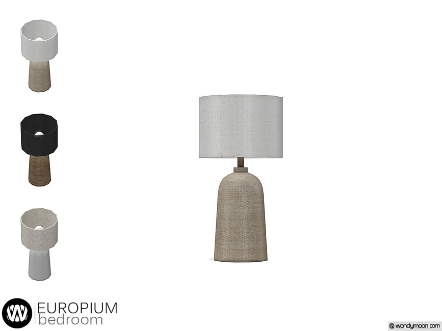 The Sims Resource - Europium Table Lamp