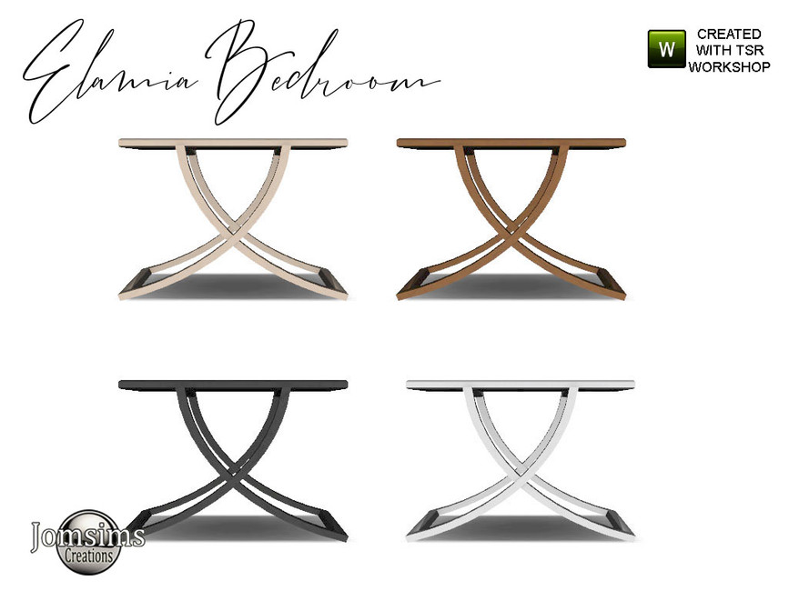 The Sims Resource - elamia bedroom end table more low