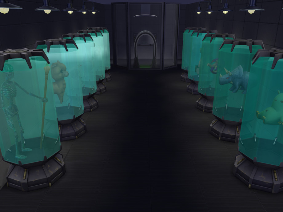 The Sims Resource | The Hermit's Rest, a secret underground laboratory