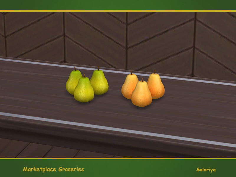 The Sims Resource | Marketplace Groceries. Pears