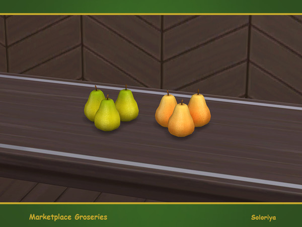 The Sims Resource | Marketplace Groceries. Pears