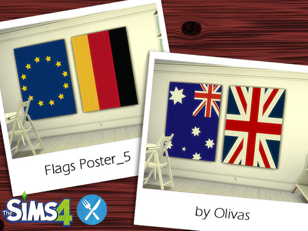 The Sims Resource - Flags Poster_5