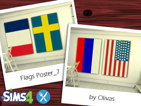The Sims Resource - Flags Poster_7