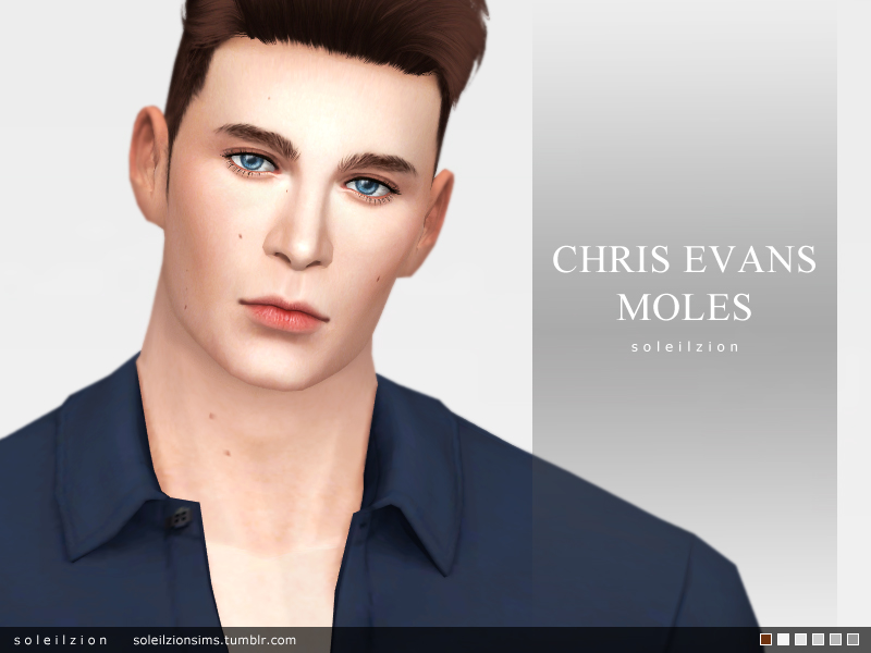 The Sims Resource | Chris Evans moles
