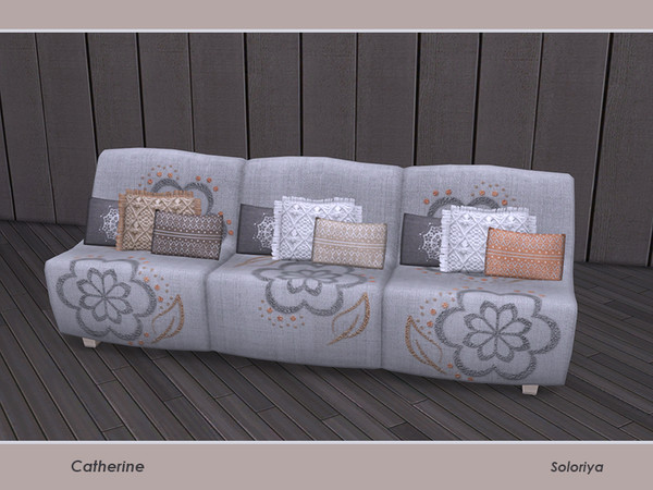 The Sims Resource | Catherine. Pillows for Sofa (left)