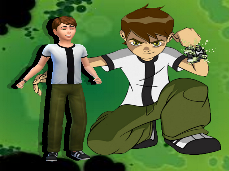 The Sims Resource | Ben 10 Top Children