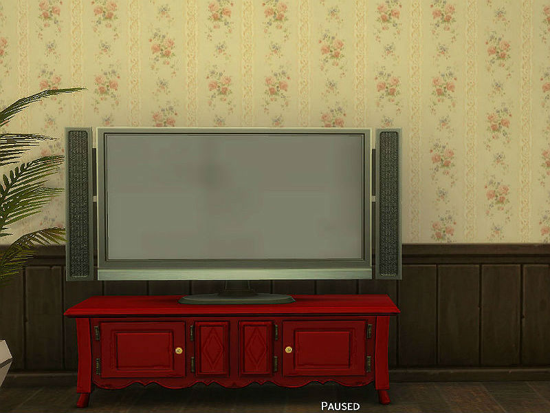 The Sims Resource | Indulgence Tv Stand Less worn out