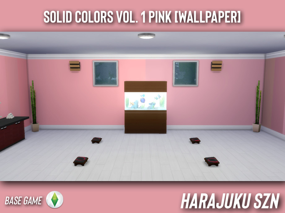 The Sims Resource | Solid Colors Vol. 1: Pink [Wallpaper]