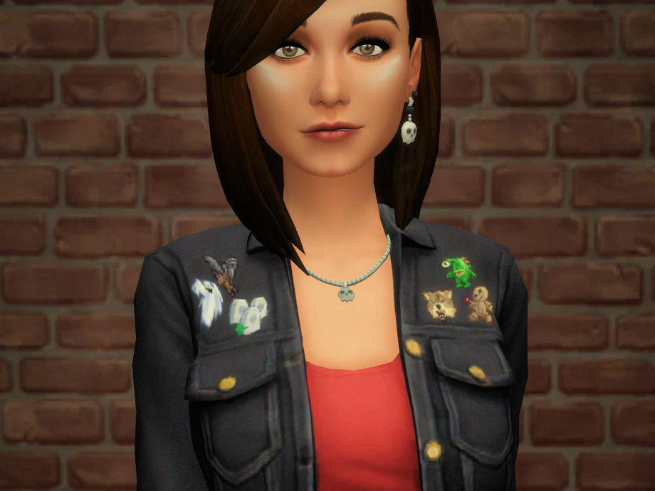 The Sims Resource | Pinned Jean Jacket