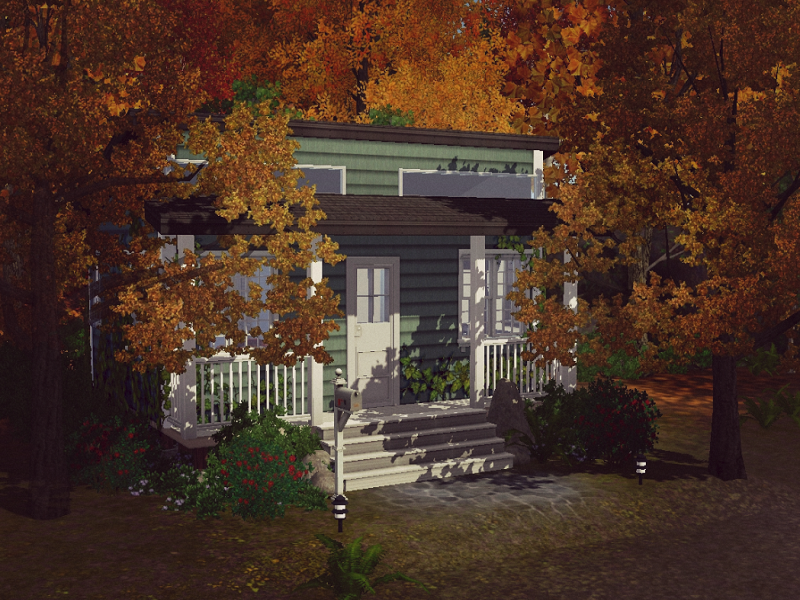 The Sims Resource | Hidden Forest Cottage