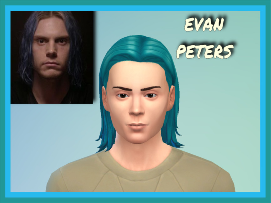 The Sims Resource - Evan Peters No cc Version 1