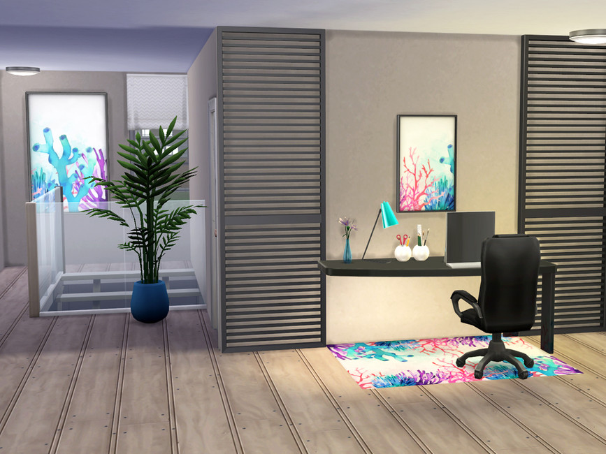 The Sims Resource - Coral Reef Bedroom Collection Pt 2