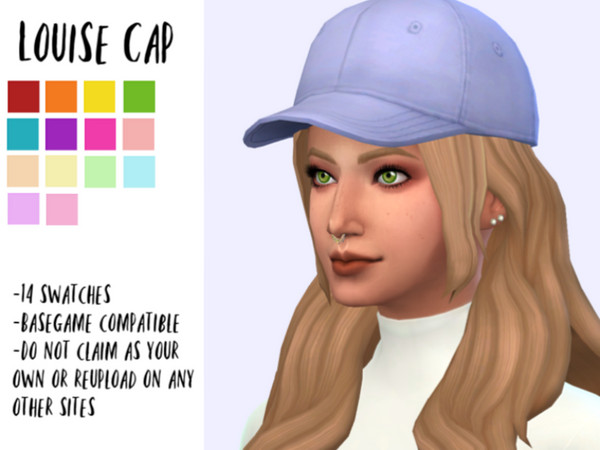 The Sims Resource | Louise cap
