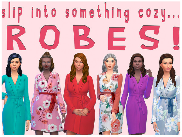 The Sims Resource | Female Robes!