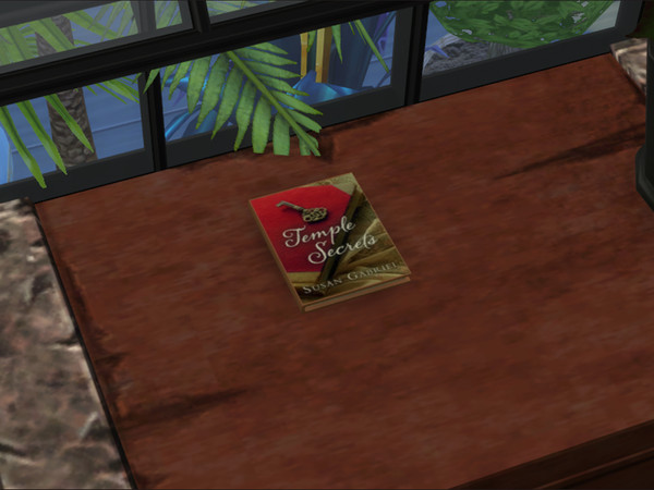 The Sims Resource | Temple Secrets book by Susan Gabriel-SPA DAY REQUIRED