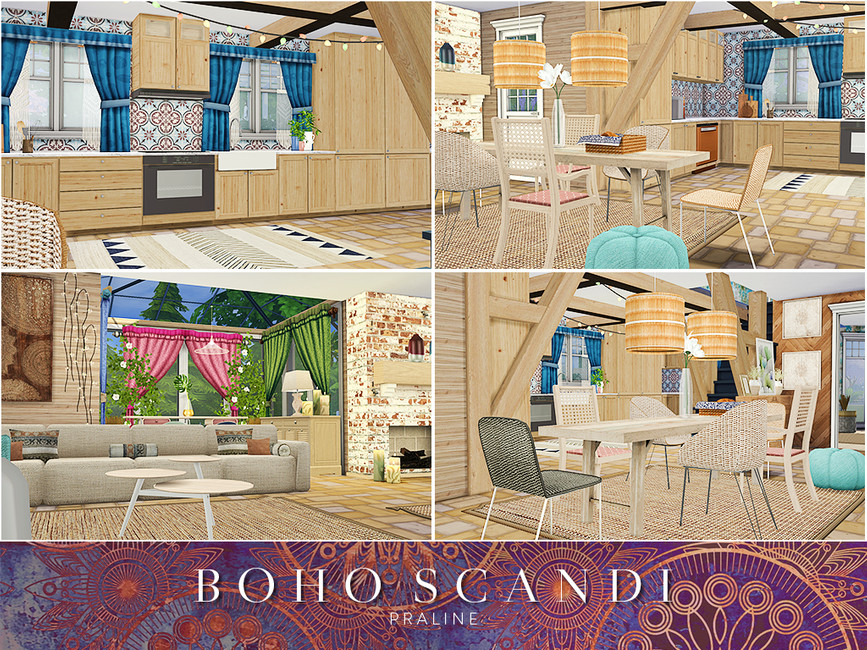 The Sims Resource - Boho Scandi