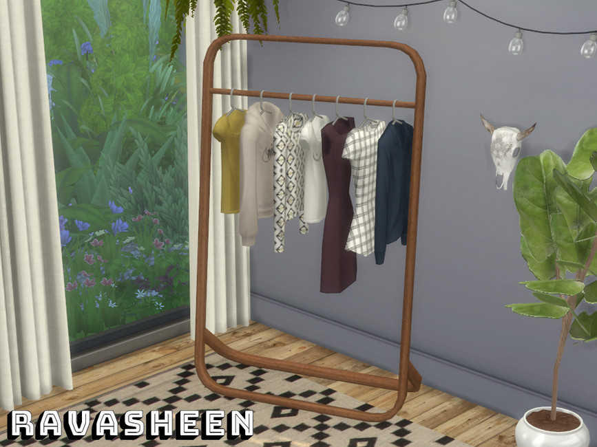 The Sims Resource - Don't Be Clothes Minded Clothing Rack