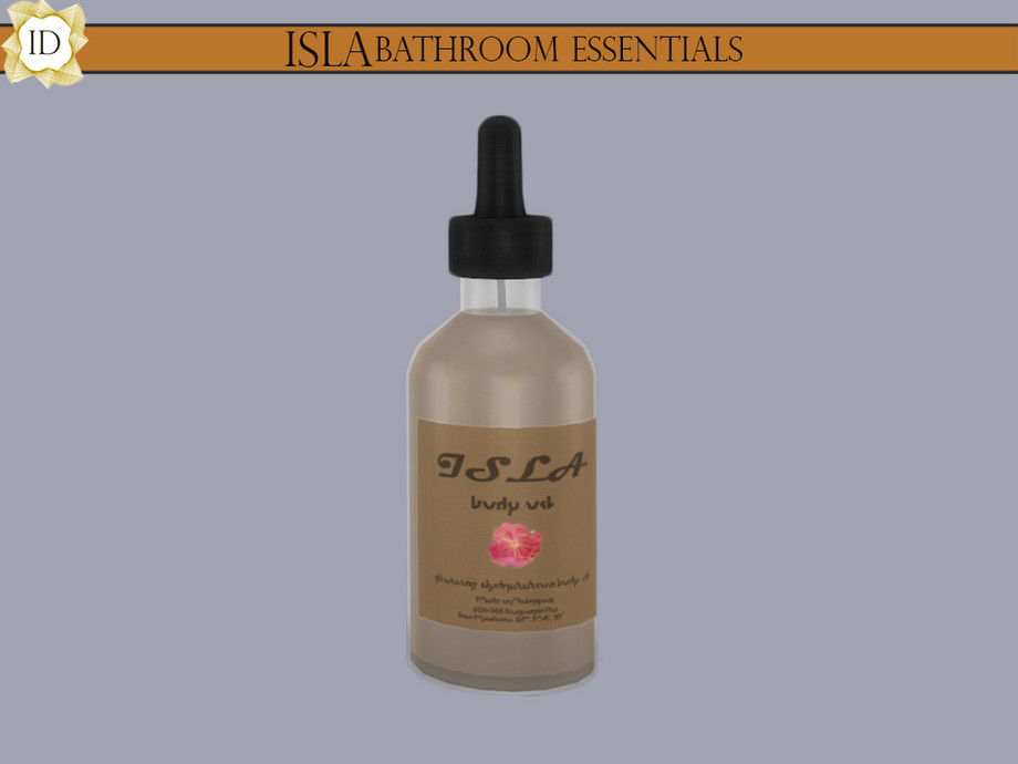 The Sims Resource | ISLA Body Oil