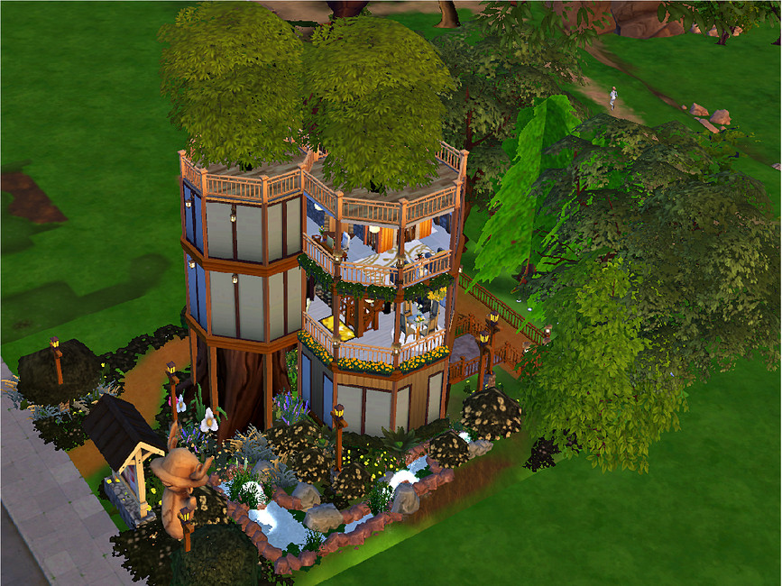 The Sims Resource - Modern Tree House