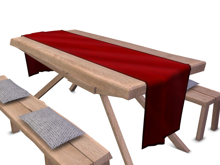 The Sims Resource - Deja Table Runner