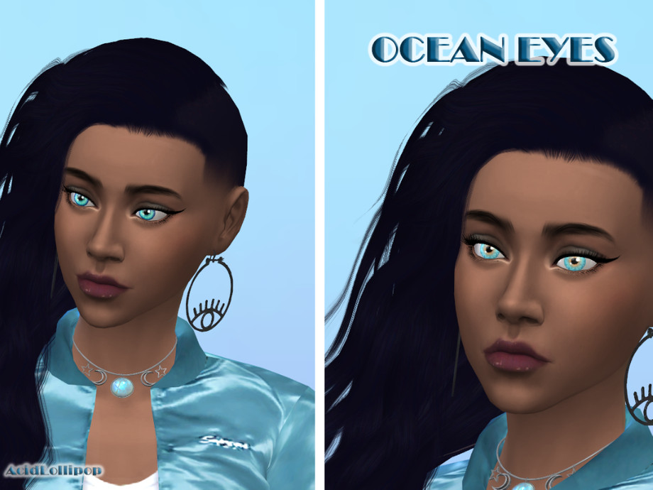 The Sims Resource | Ocean Eyes by AcidLollipop