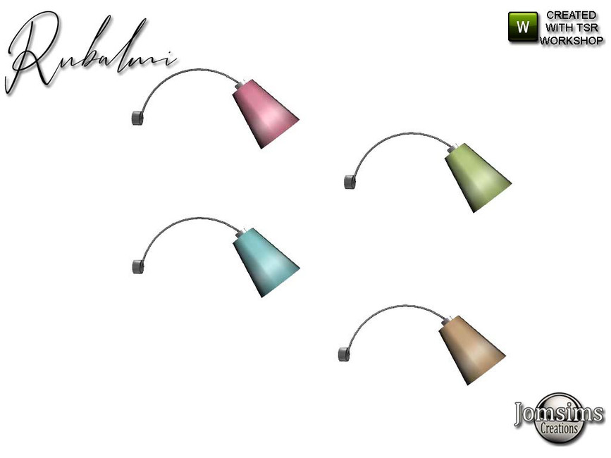 The Sims Resource - rubalmi garden wall light