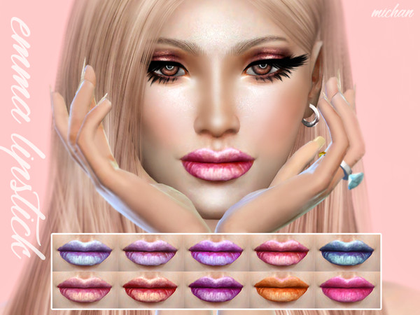 The Sims Resource | Emma Lipstick