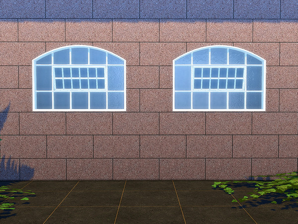 The Sims Resource - Industry Window 2x1 SW Full Small Open Bogen [Recolor]