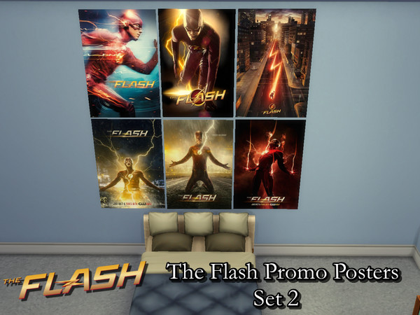 The Sims Resource | The Flash Promo Posters Set 2