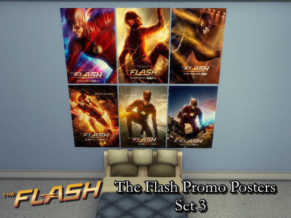 The Sims Resource | The Flash Promo Posters Set 3