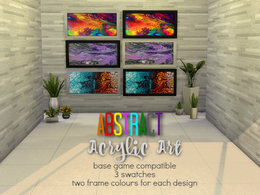 AwkwardUnicornCC's Abstract Wall Art - Acrylic Brights