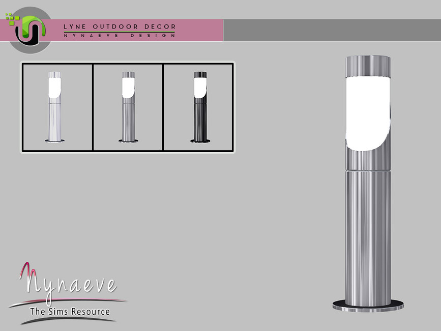 The Sims Resource - Lyne Garden Lamp