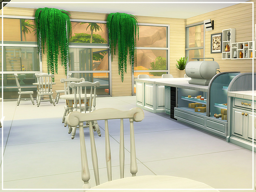 The Sims Resource - Oasis Modern Cafe