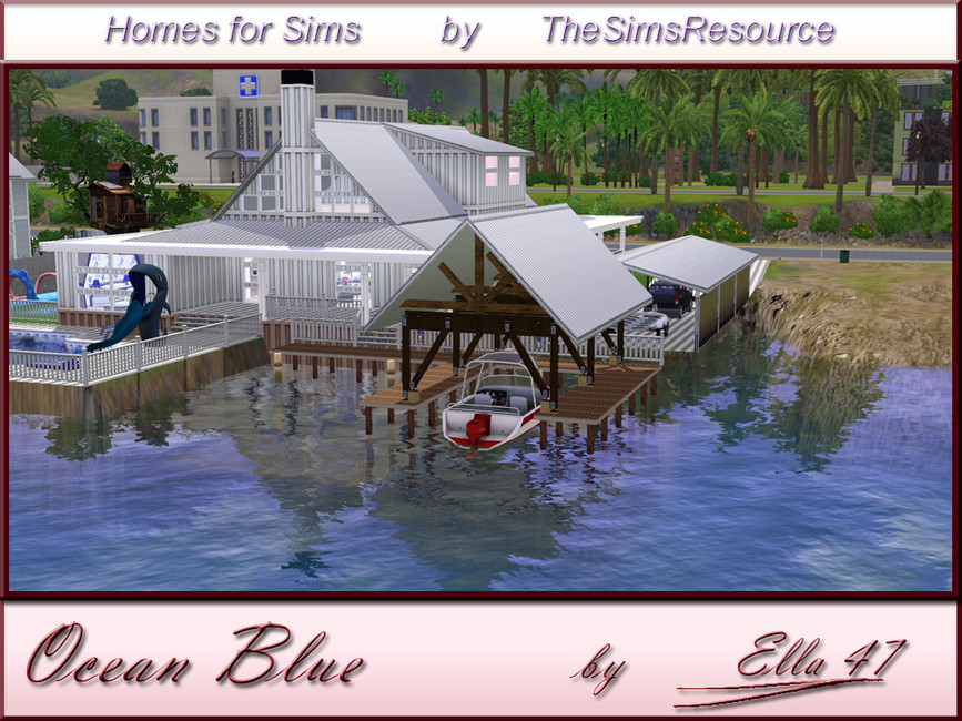 The Sims Resource - Ocean Blue