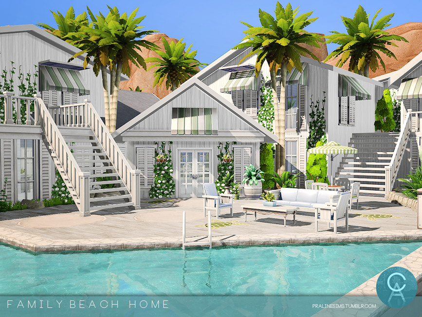 Pralinesims' Family Beach Home