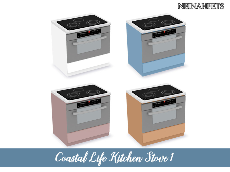 The Sims Resource | Coastal Life Kitchen Stove