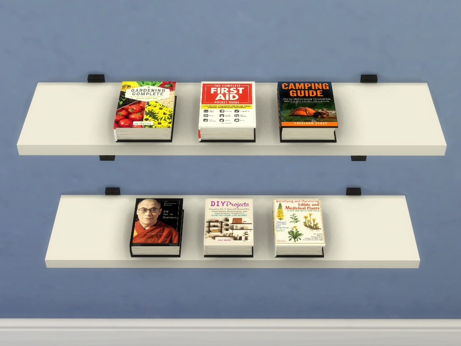 The Sims Resource | Literate Sims Mega Book Set 4 - Non-Fiction Set B