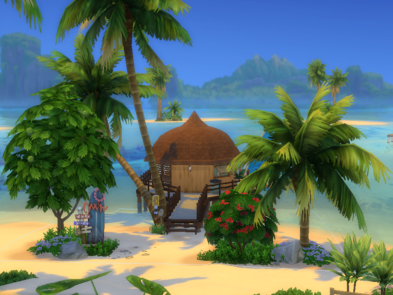 The Sims Resource | Single Resort Bungalow