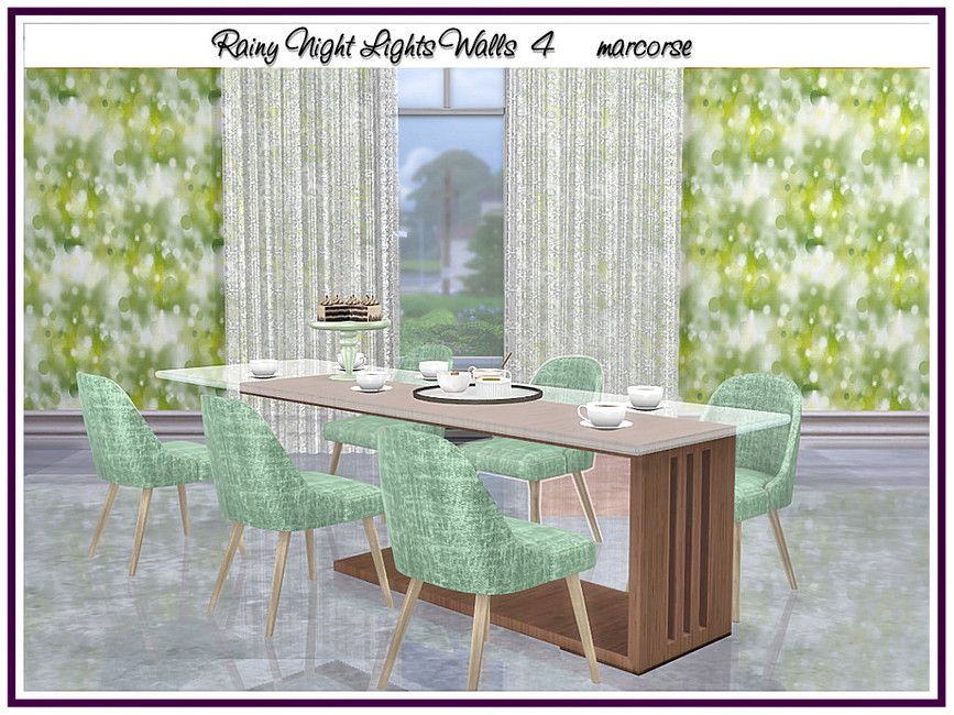 The Sims Resource - Rainy Night Lights Walls_marcorse
